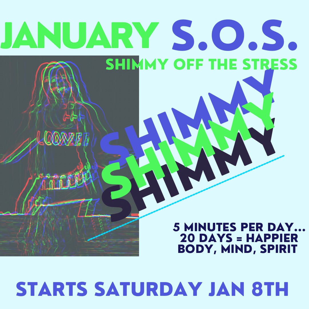 January 2022 5-Minute Shimmy S.O.S. – Elevation Belly Dance